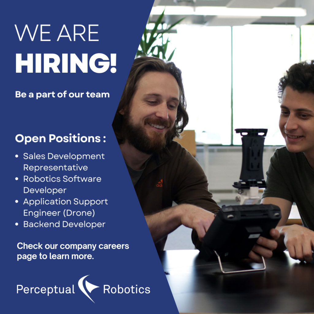 Perceptual Robotics are hiring - Perceptual Robotics