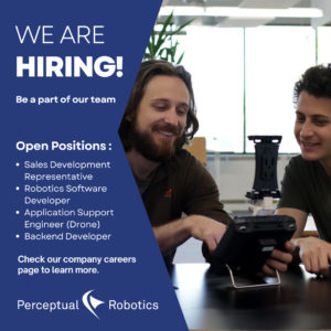 Perceptual Robotics are hiring - Perceptual Robotics
